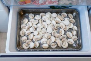 Champignons invriezen is een fantastische manier om te bewaren.